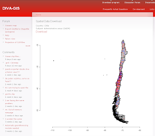 BLOG IDE CHILE: Descarga gratis Shapefile de Chile y del resto del mundo