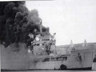 Efemérides navales: 8 de junio de 1982: Desastre de Bluff Cove