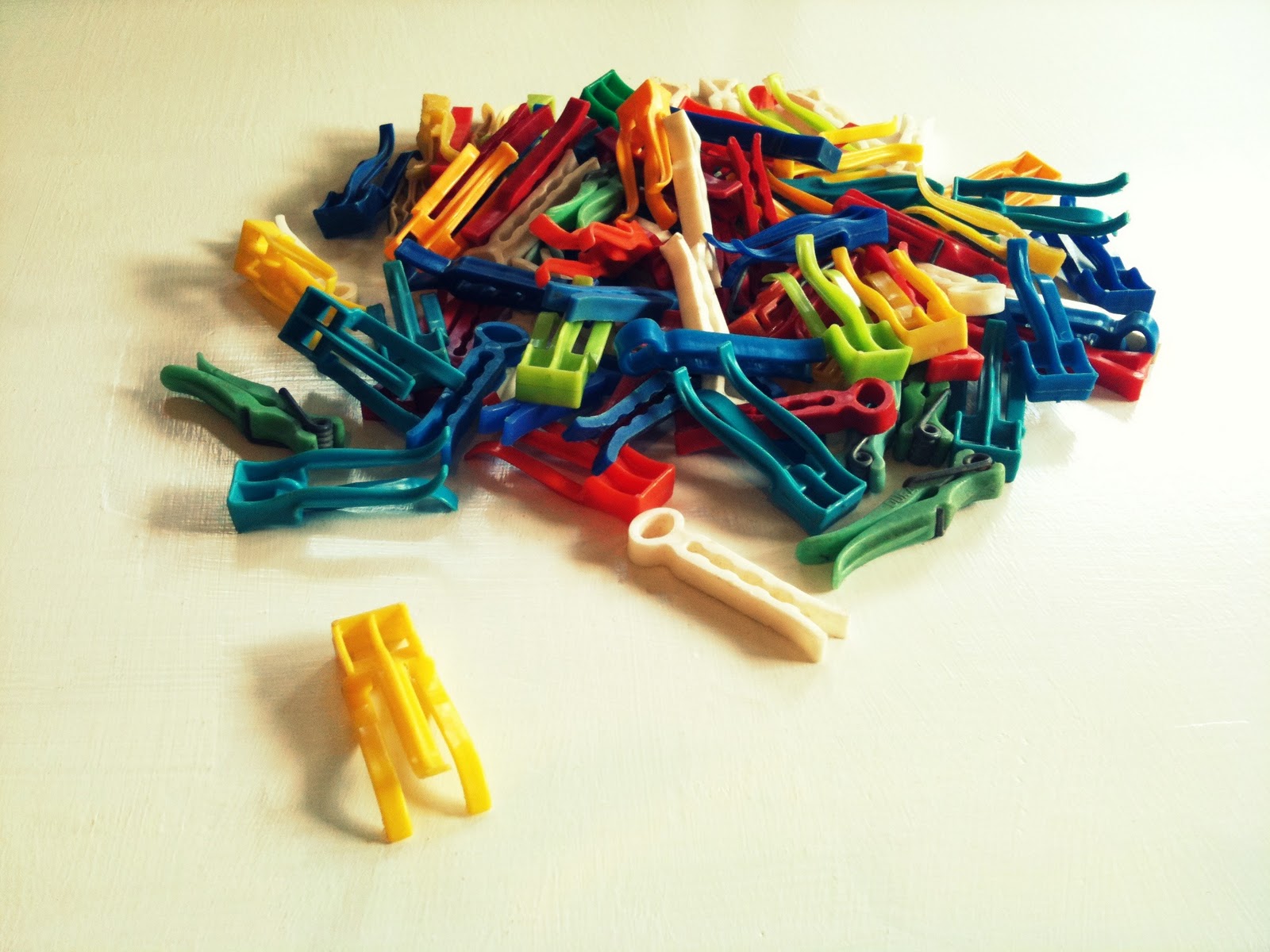 curbside style: old pegs are good....