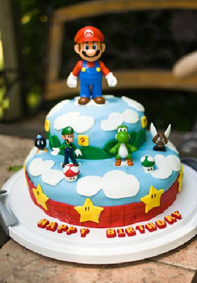 Its All about Fun!: 50 Awesome Super Mario Cakes