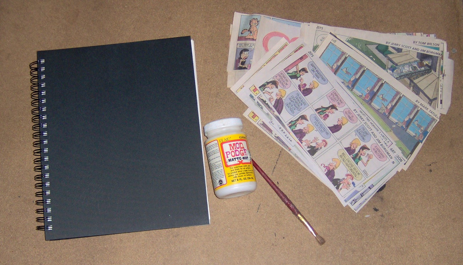 Dementia Comics: Comic (Scrap)Book - Fun Project!