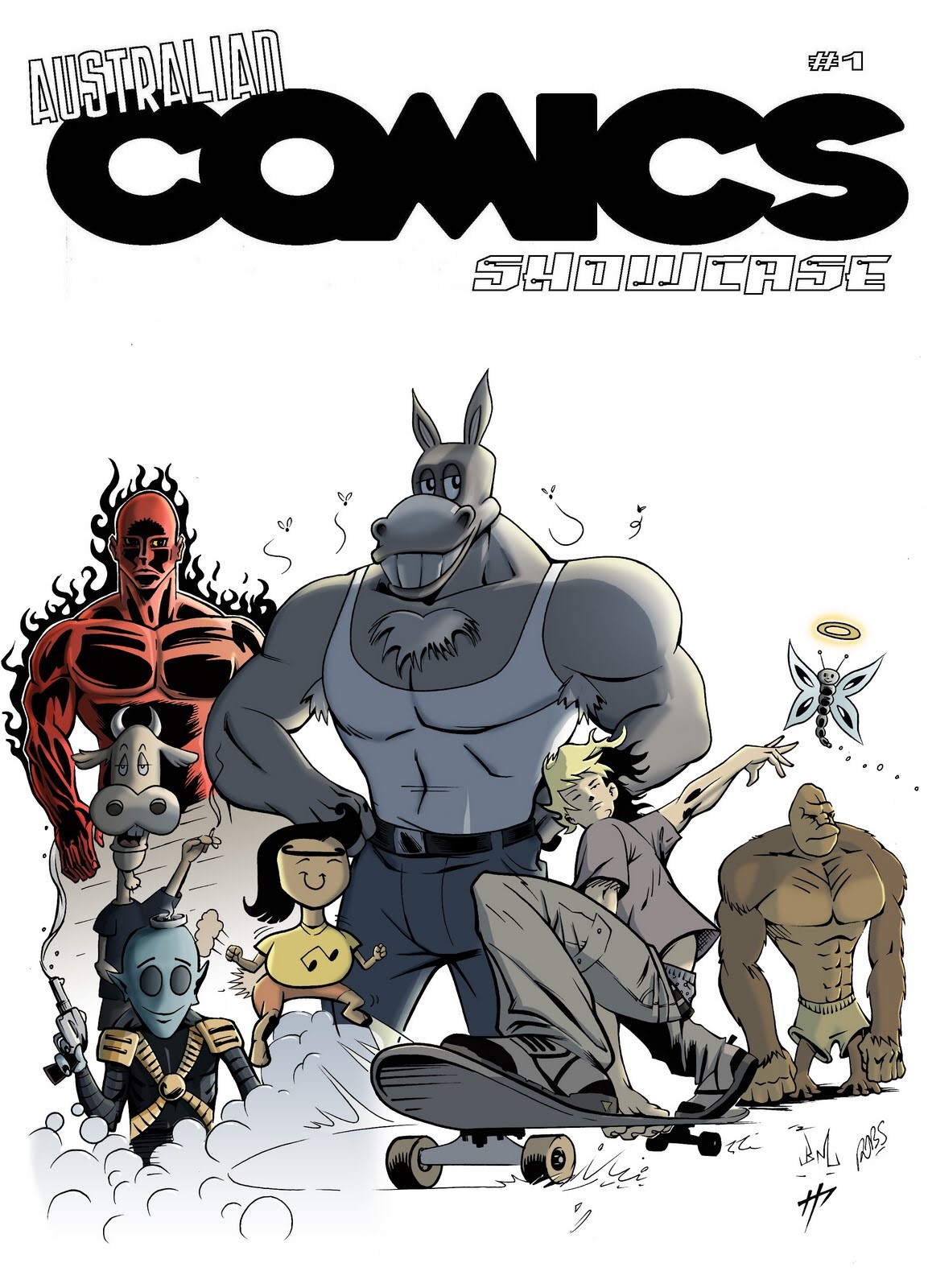 the Art of Comics: Australian Comics Showcase #1