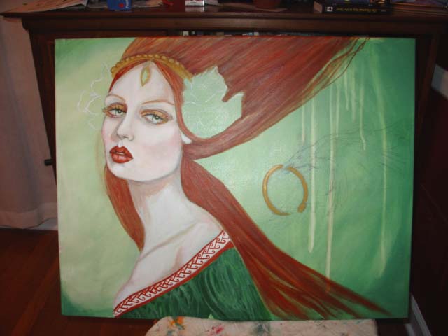 The Spiral in the Sky: WIP "Deirdre of the Sorrows"
