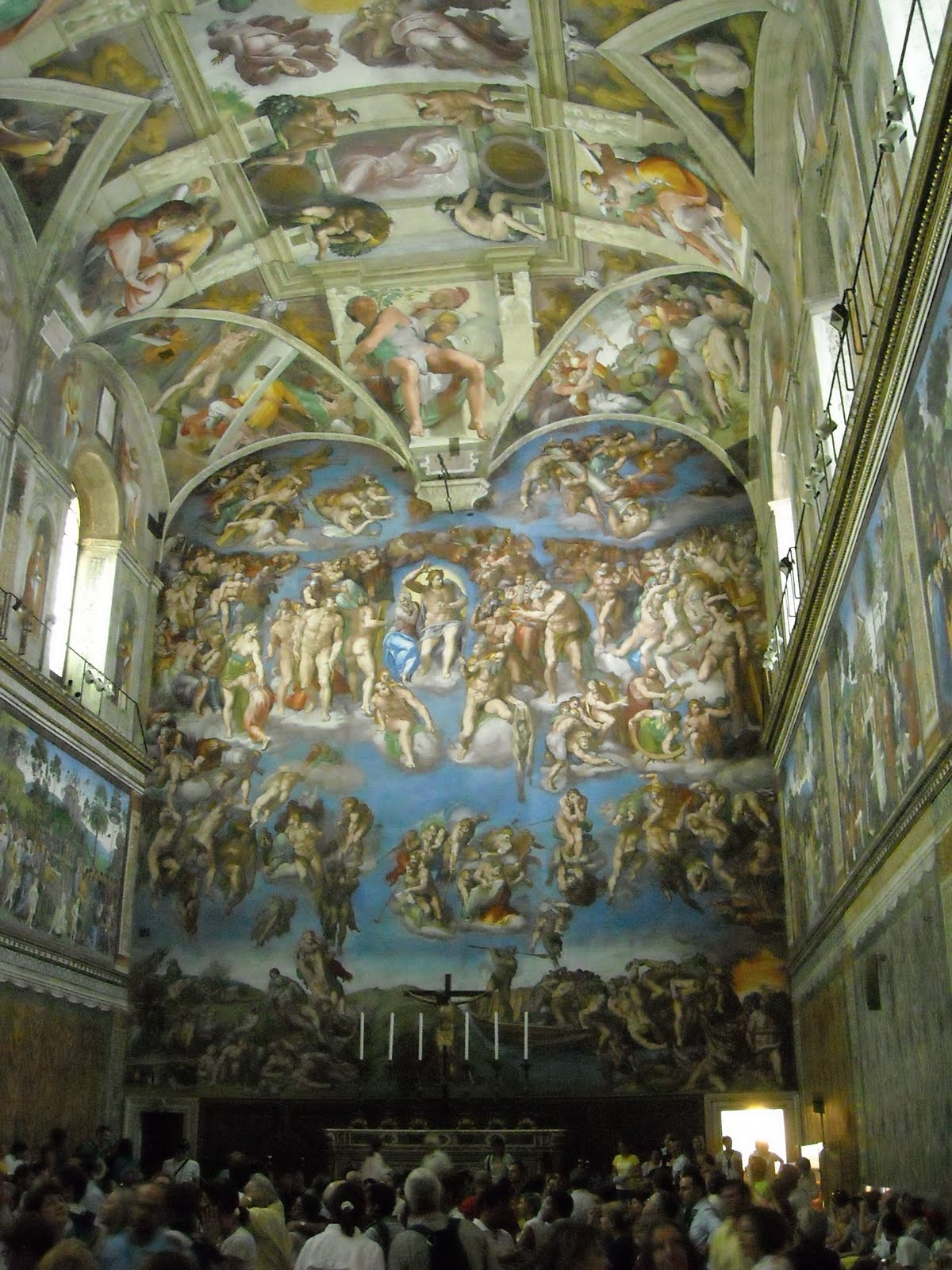 Lighter Side of Life: The Last Judgement - on Sistine Chapel Wall
