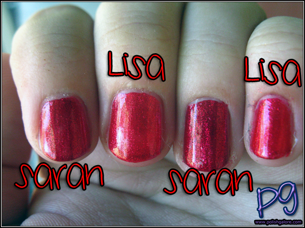Zoya Sarah vs Lisa - Polish Galore
