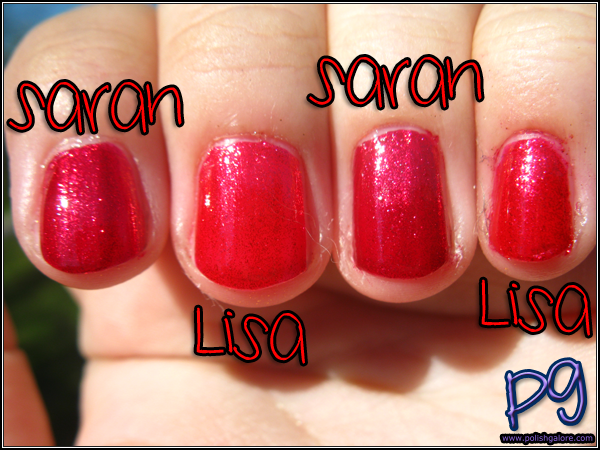 Zoya Sarah vs Lisa - Polish Galore