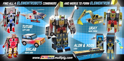 The Art of Jomike Tejido: Foldabots: Metallized Series 1 Toys