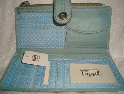 My loss is your gain!: Fossil Weekender Checkbook Clutch Wallet