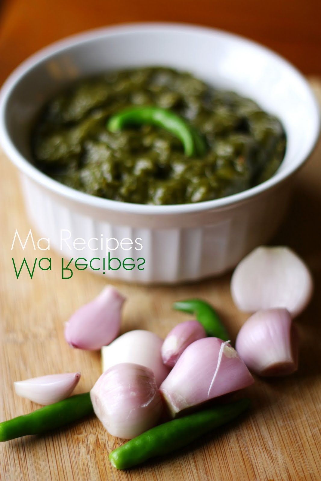 Ma recipes: Sarson ka saag - Mustard leaves curry
