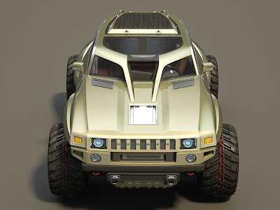 Extremsportscar: HB HUMMER Concept Car
