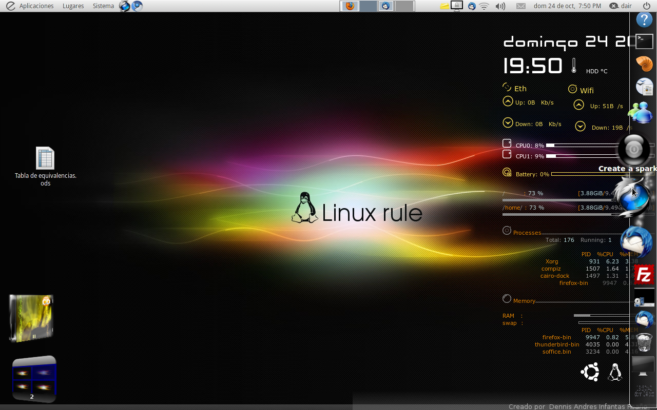 Mi Escritorio GNU/Linux - Ubuntu | Desarrollo y otras inquietudes