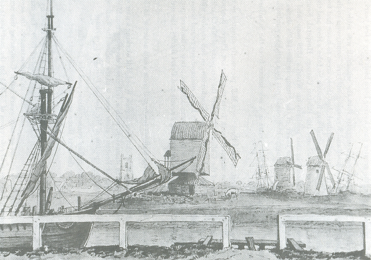 Old Boston: Windmills