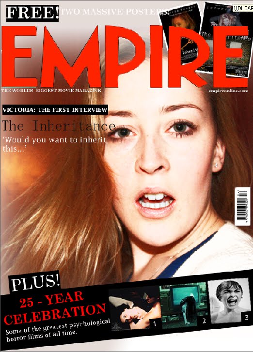 Rachel Slater A2: Magazine front cover mockup
