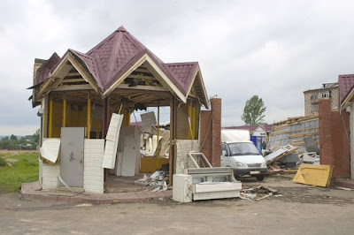 2 Bored For FUN: The effects of a tornado in Krasnovodsk Turkmenistan
