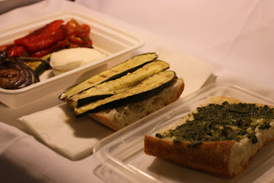 Lunch on the Go!: A TSA Friendly Grilled Vegetable Sandwich