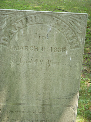 Journey to the Past: Tombstone Tuesday: Daniel Fenn
