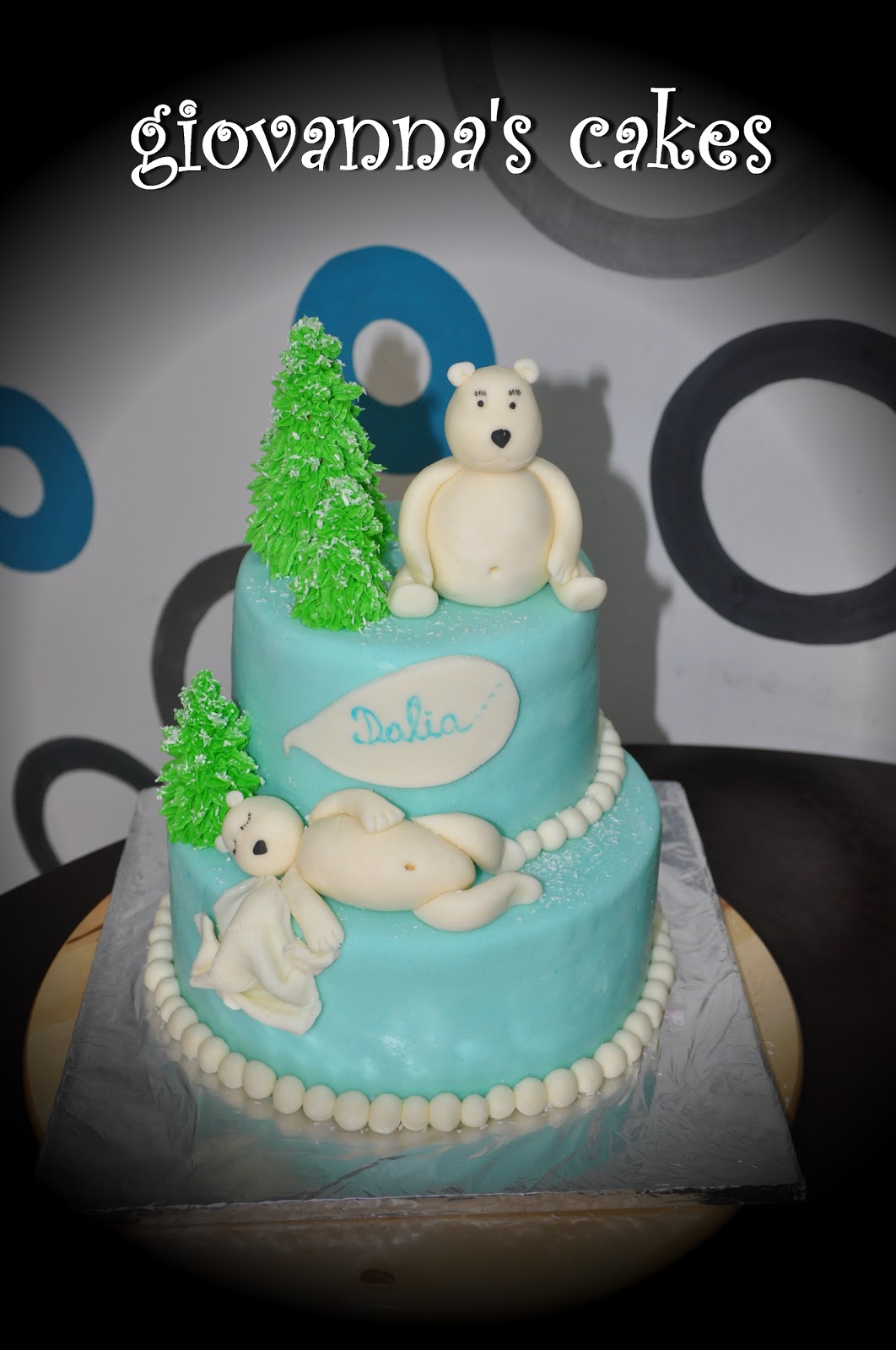 giovanna's cakes: Polar bear cake
