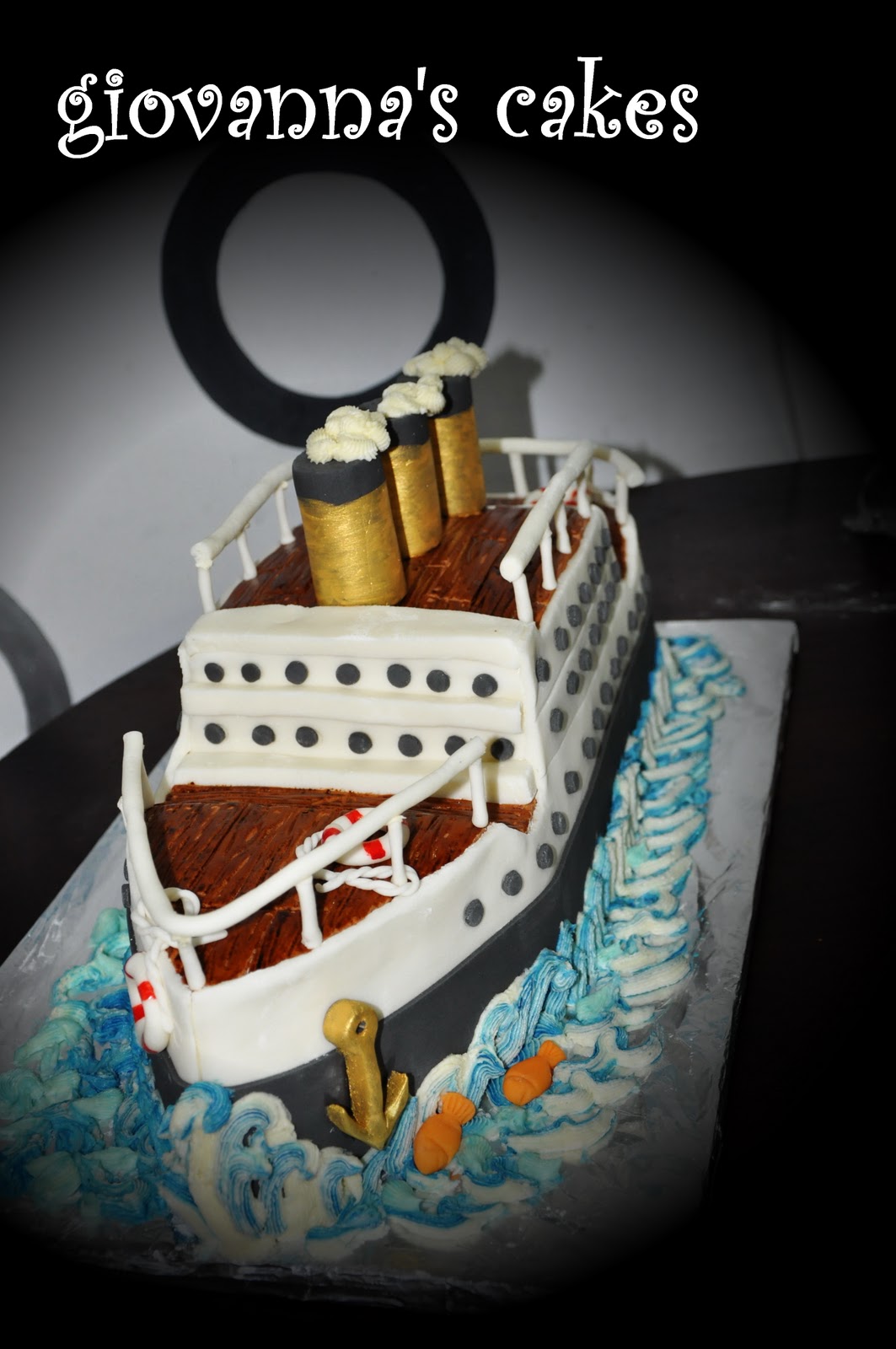 giovanna's cakes: ship cake