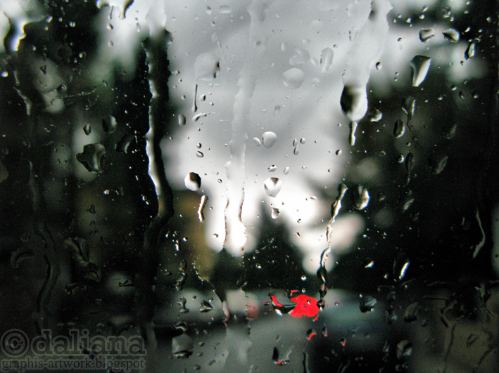 Photographis: Driving by - Rain Series
