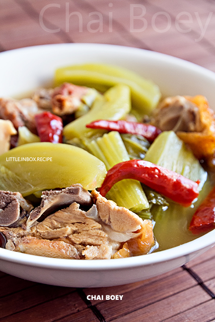 Little Inbox Recipe ~Eating Pleasure~: Chai Boey 菜尾