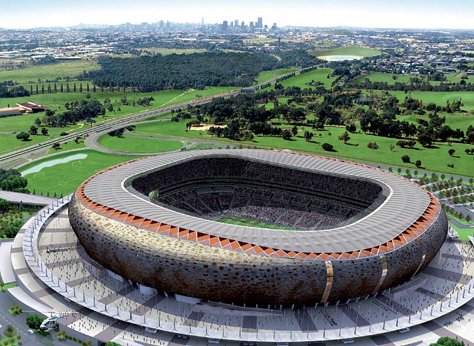 ARQUITECTURA ESPECTACULAR: SOCCER CITY STADIUM