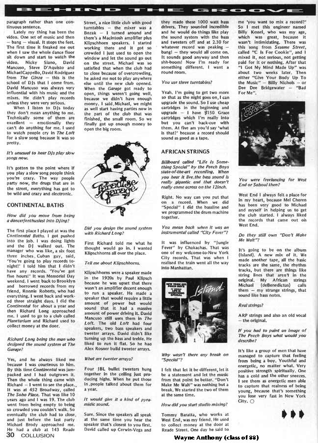The History of Acid House: Behind The Groove - Collusion Magazine 1983