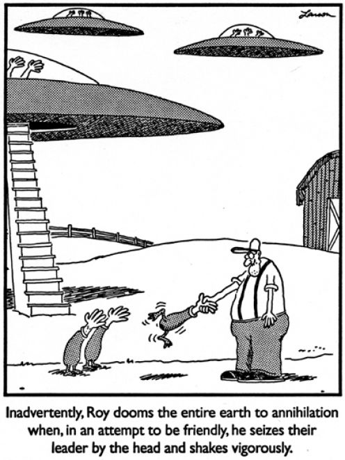 Just Thinking . . .: Another Far Side Favorite