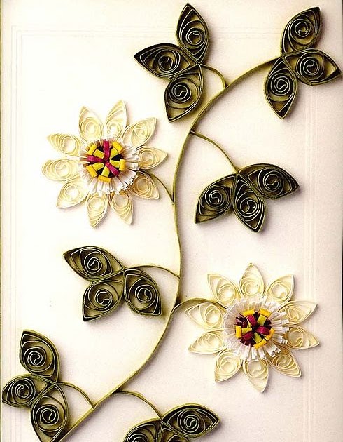 Flores en filigrana ~ Solountip.com