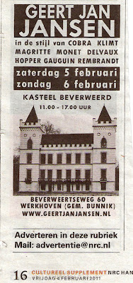 Il faut regarder: Expositie Geert Jan Jansen in Kasteel Beverweerd