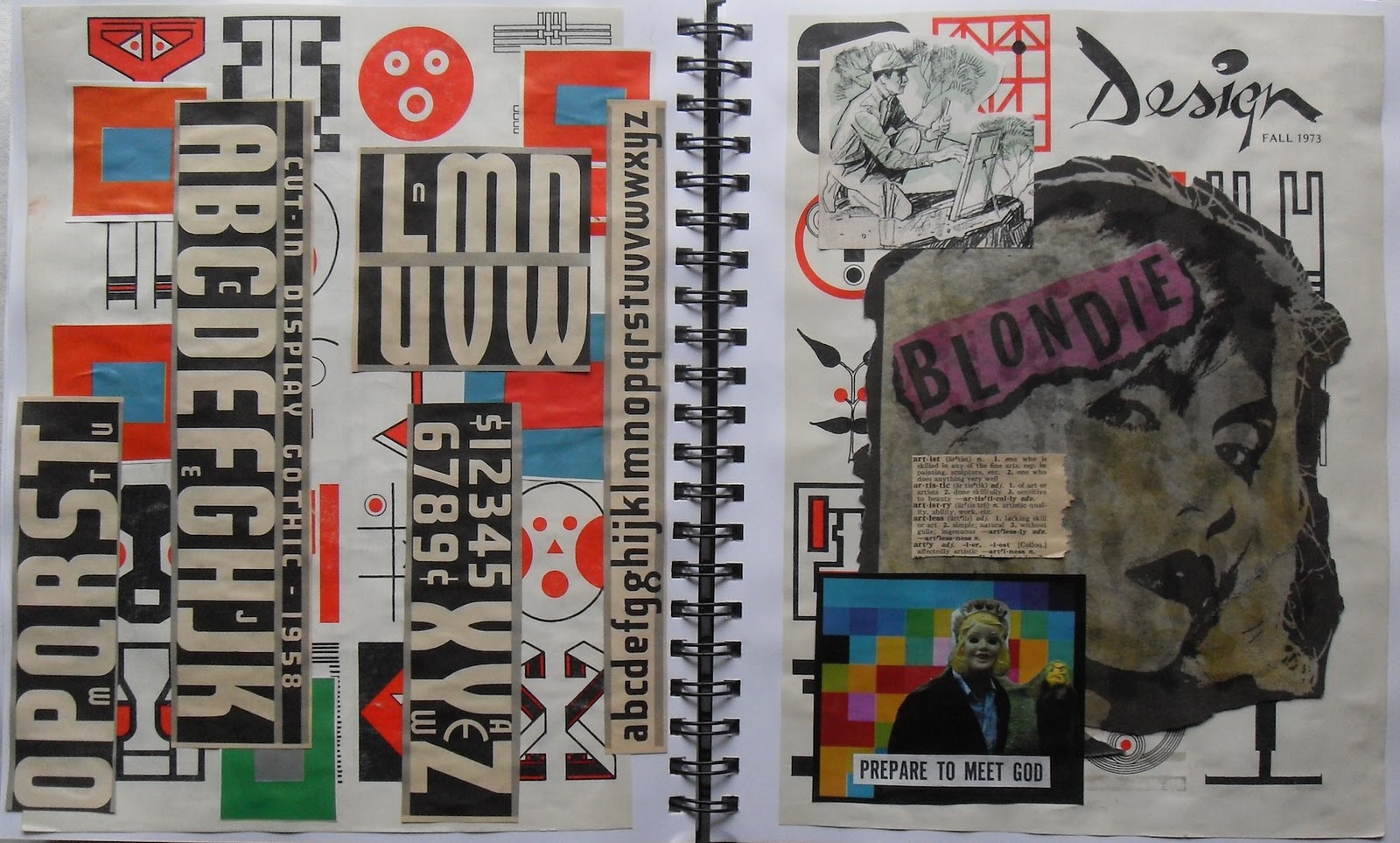 ART SKOOL DAMAGE : Christian Montone: Sketchbook: Collages Between Drawings