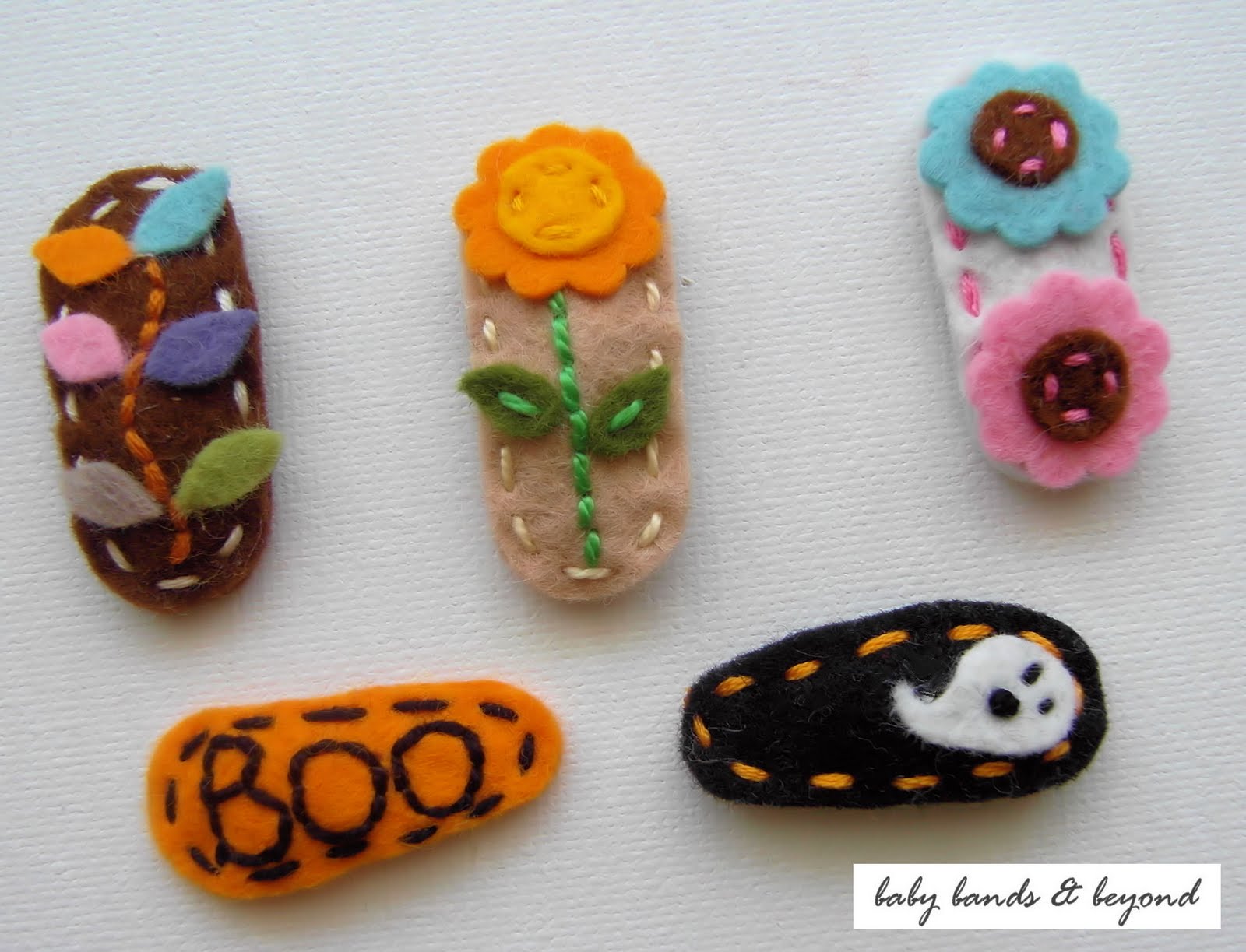 Hair Flips: Fun, Felt Hair Clips: NEW HAIR CLIPS