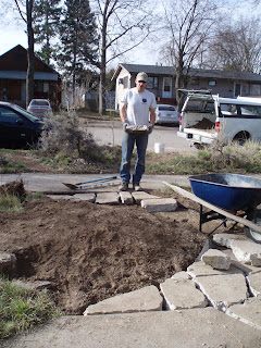 Montana Wildlife Gardener: How to build an urbanite path