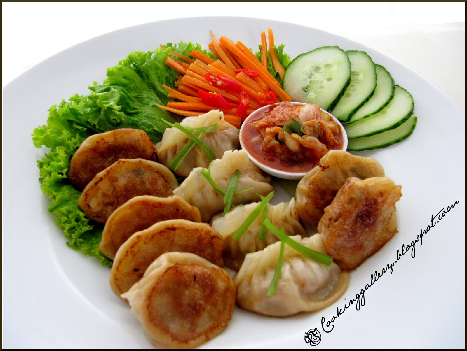 Kimchi Mandu | Cooking Gallery