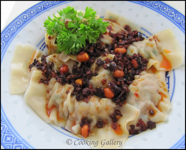Sharkfin Dumplings with Spicy Rice-Flake Soup | Cooking Gallery