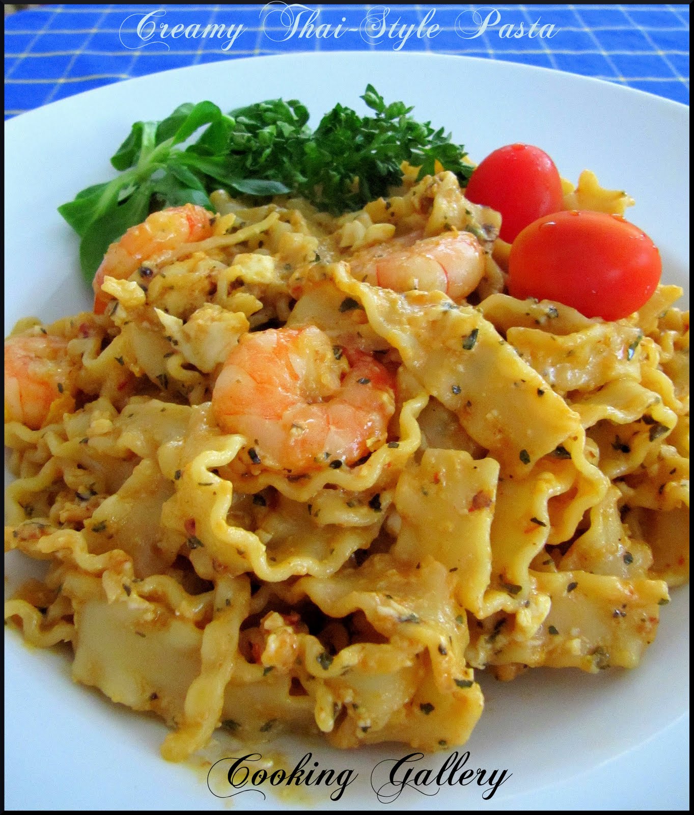 Creamy Thai-Style Pasta | Cooking Gallery