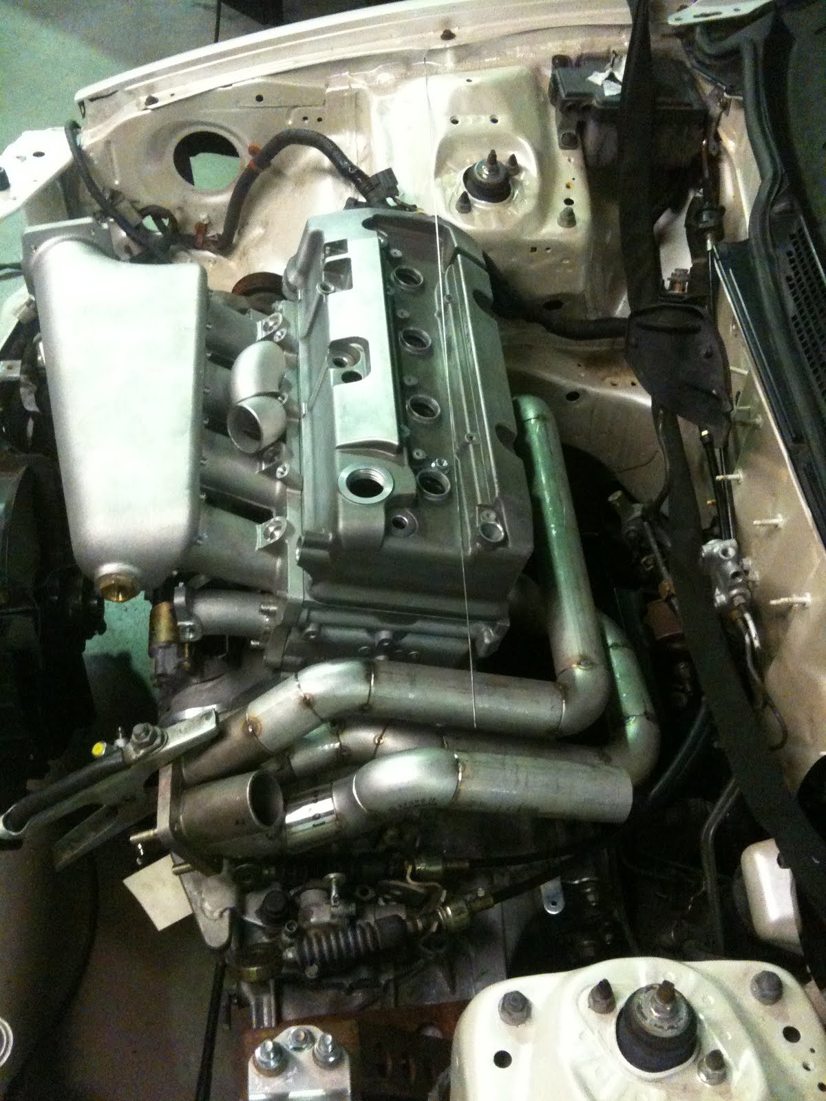 inlinePRO: Working on Don's manifold for his f2k kit