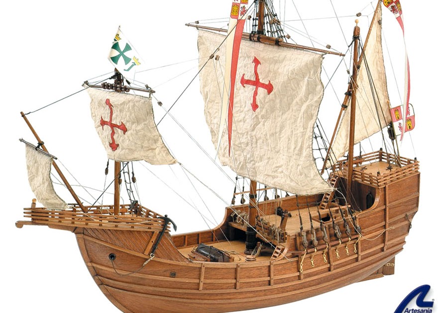 viajes de cristobal colon: UNA DE LAS CARABELAS QUE AYUDARON A NAVEGAR