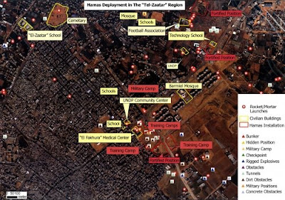 Israel Matzav: IDF intelligence maps show how Hamas uses civilians as ...
