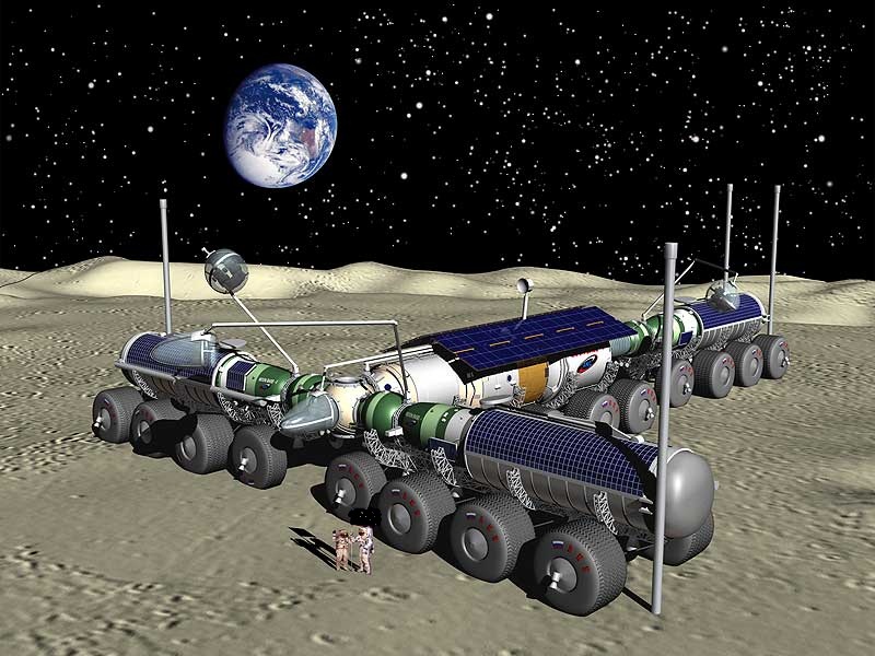 Aerospace: THE Moon mobile base