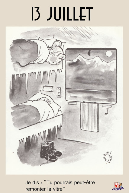 Imagerie du Chemin de Fer: Dessin de Jean Bellus tiré de "Une famille ...