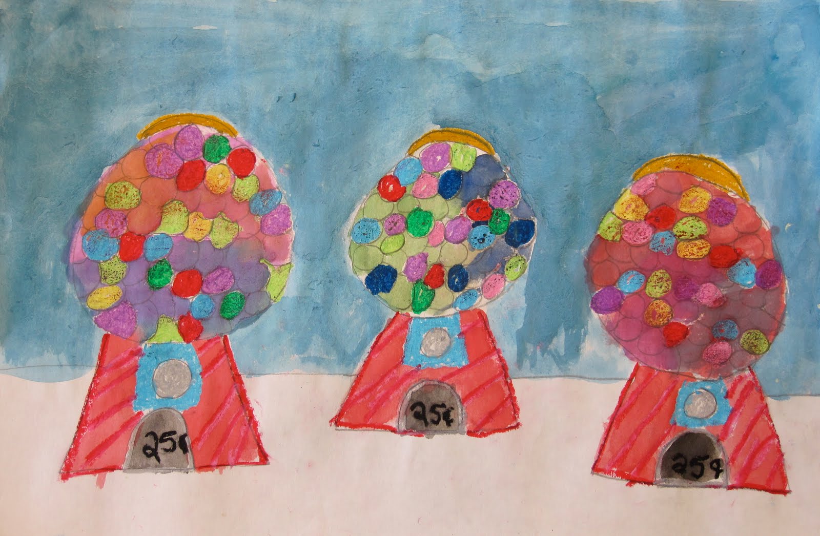 Art Explorium: Wayne Thiebaud Inspired Paintings