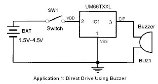 electronics encyclopedia: Alarm Generator Project Using UM66TXXL CMOS IC