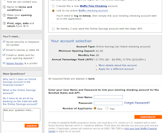 USA Banking Information: Wamu (Chase) Online Savings Account with ITIN ...