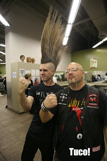 Talk from the Hawk: The World's Tallest Mohawk Blog