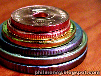 Philippine Money - Peso Coins and Banknotes: Feeling the Coin Edges
