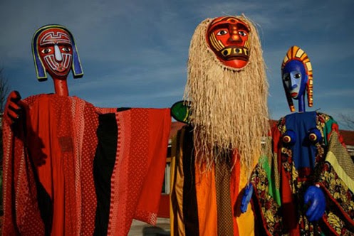 PUPPETRY NEWS BLOG: Giant African Puppets on Parade