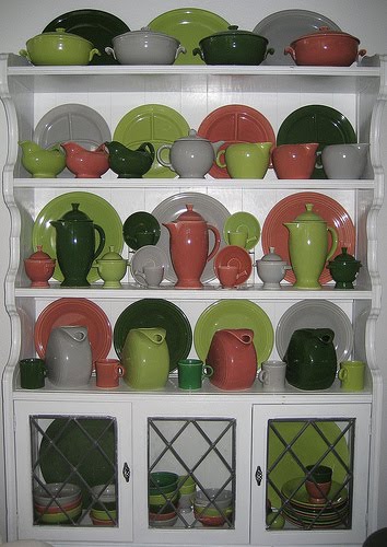 Mallory Hill Designs: Collections on display - Fiestaware