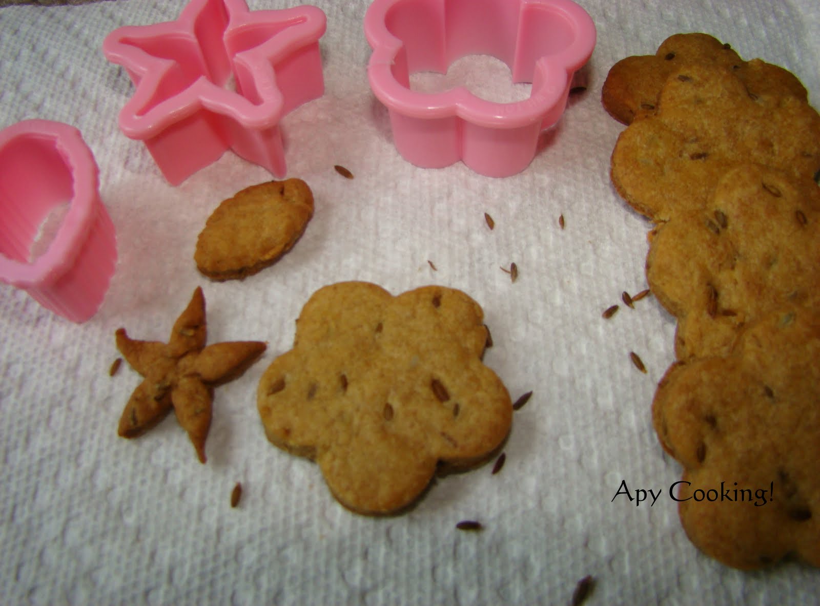 Apy Cooking: Jeera/Cumin Biscuits/Cookies