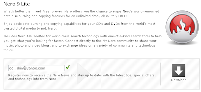 Giveaway: Nero 9, Free Full Version!