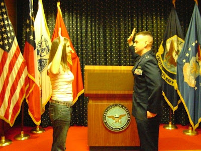 road to the army: MEPS.